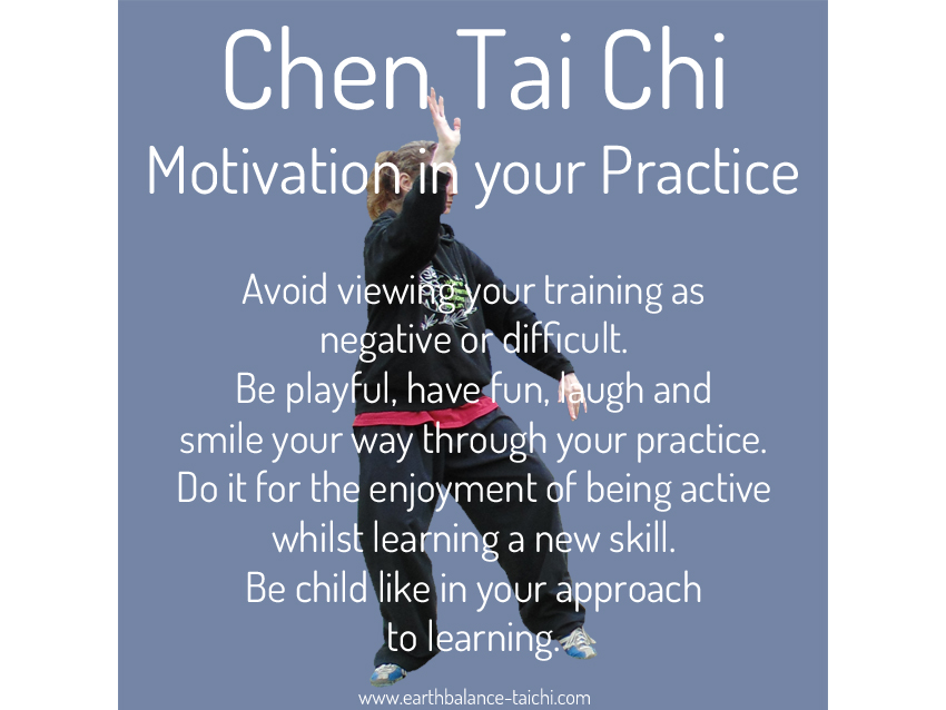 Motivation in your Tai Chi Practice | Earth Balance Tai Chi