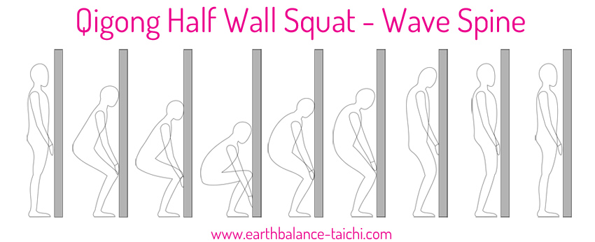 Qigong Wall Squatting | Powerful Whole Body Movement