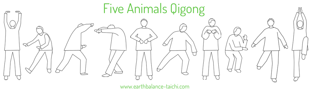Five Animals Qi Gong Health Routine | Wu Qin Xi | 10 Moves