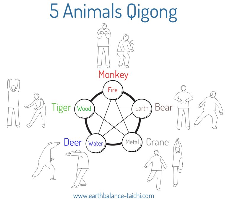 Five Animals Qi Gong | Wu Qin Xi Taoist Health Preservation
